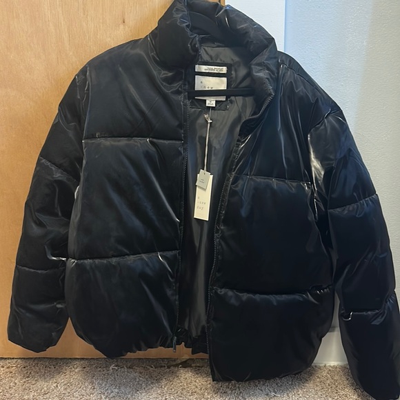 a new day | Jackets & Coats | Nwts Black Puffer Jacket | Poshmark